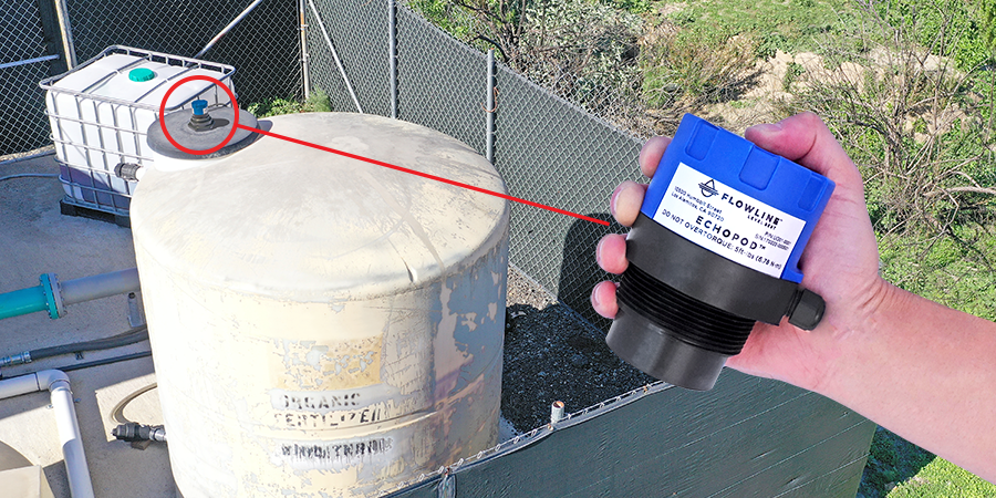 Chemical Storage Tank Ultrasonic Level Measurement – Flowline Liquid ...