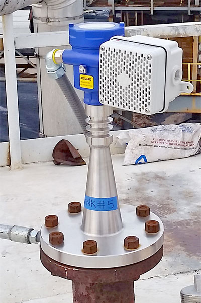Chemical Terminal Storage Radar Level Sensor – Flowline Liquid & Solid ...
