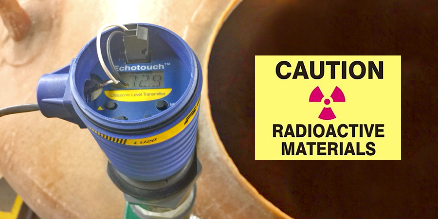Nuclear Laundry Waste Tank Liquid Level Sensor – Flowline Liquid ...