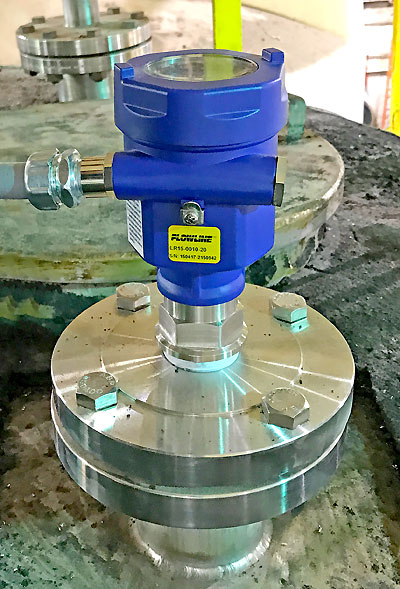 Soap Foaming Agent Tank Radar Level Transmitter – Flowline Liquid ...