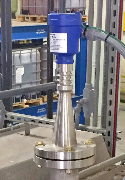 Chemical Blending Mix Tank Radar Level Sensor – Flowline Liquid & Solid ...